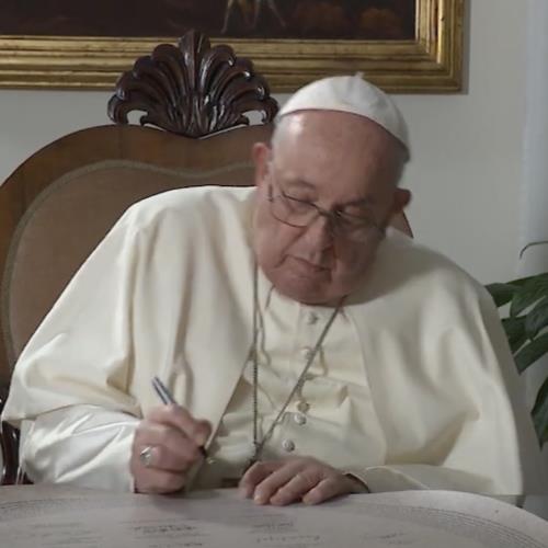 Cardinal Secretary of State Pietro Parolin delivers Pope Francis ...